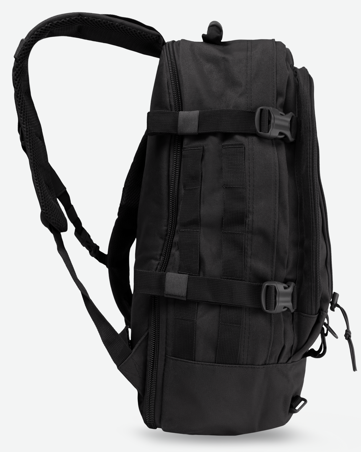 Expandable Tactical Backpack w/ Rank Patches | Gracie Lifestyle
