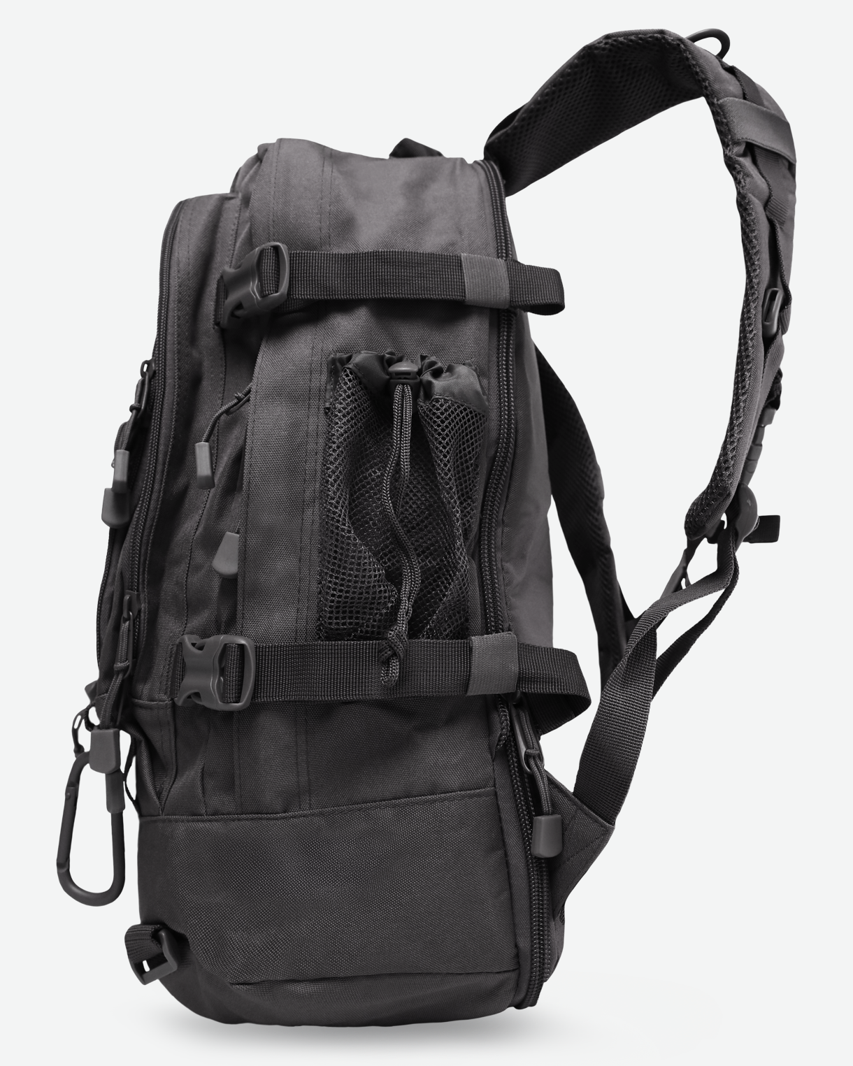 Expandable Tactical Backpack w/ Rank Patches | Gracie Lifestyle
