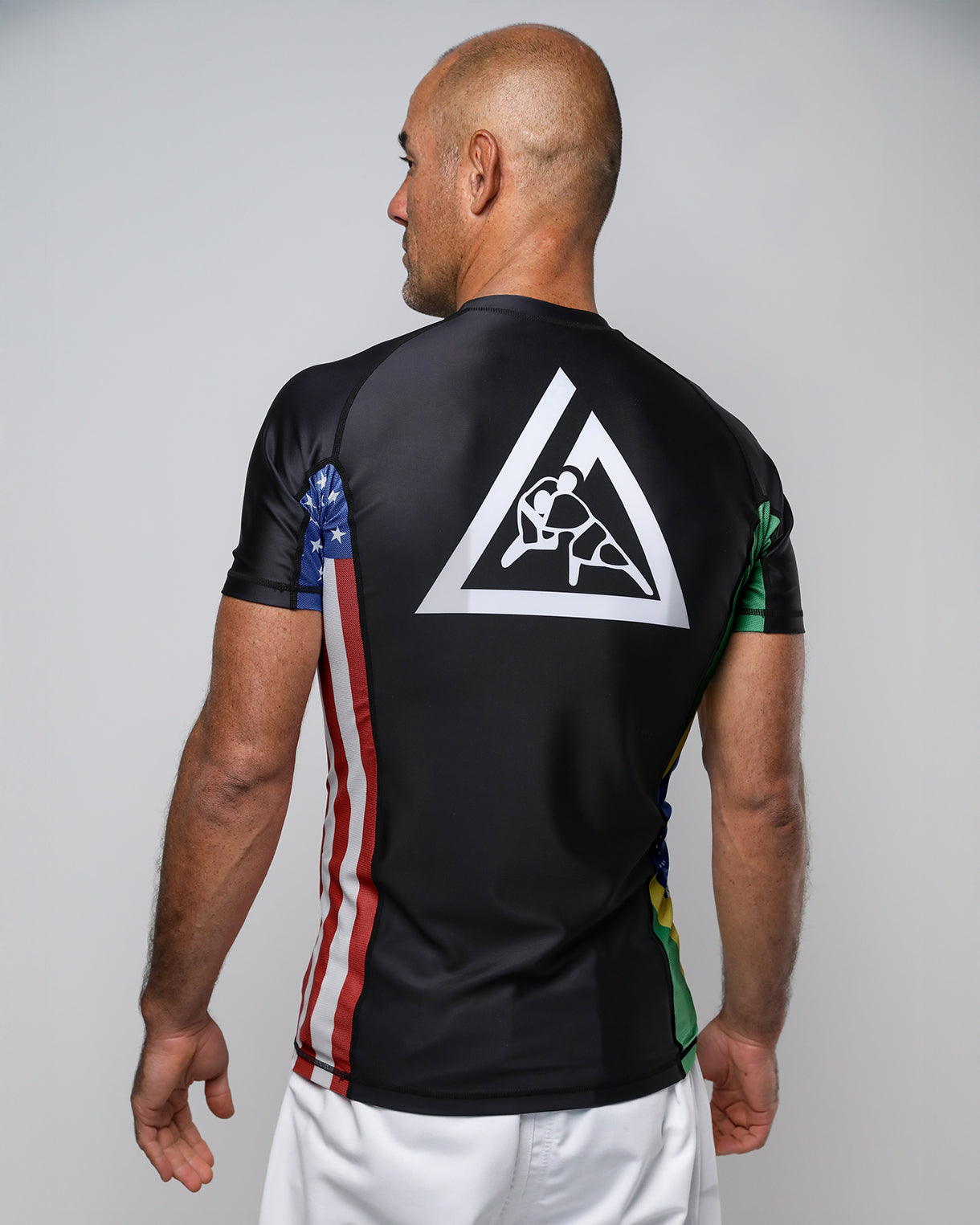 Flag Short-Sleeve Rashguard (Men) | Gracie Lifestyle