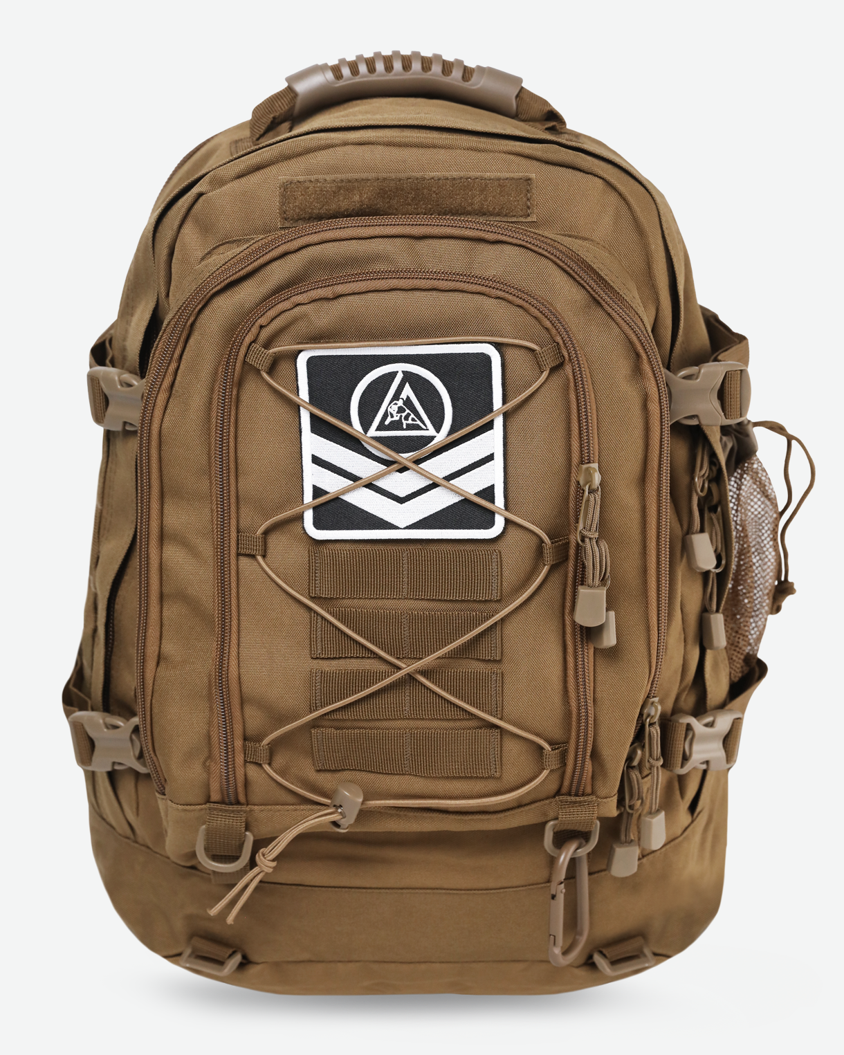 Expandable Tactical Backpack w/ Rank Patches | Gracie Lifestyle
